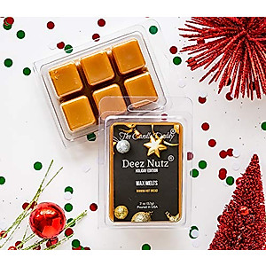 The Candle Daddy Deez Nutz Holiday Edition - Banana Nut Bread Scent - Maximum Scented Wax Melt Cubes - 2 Ounce Pack - Perfect for Christmas