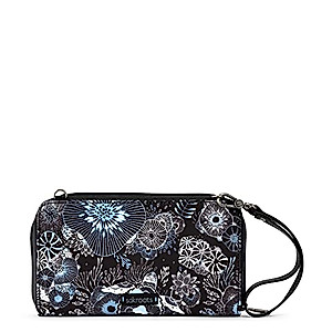 Sakroots womens Eco-twill Large Smartphone Crossbody Bag in Convertible Purse with Detachable Wristlet Strap Inclu, Midnight Seascape, One Size US