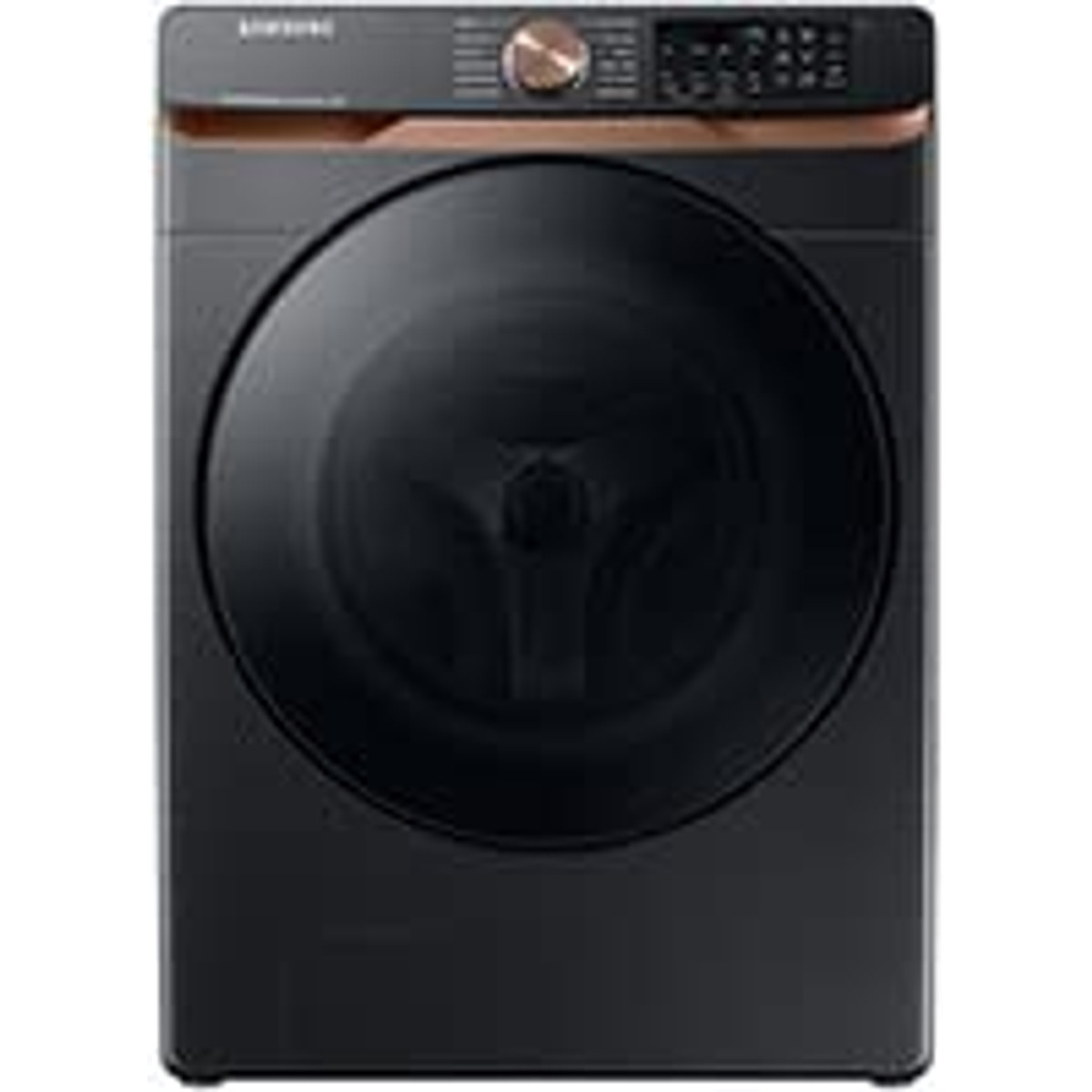 Samsung 27 in. 5.8 cu. ft. Black Stainless Steel Front Load Washer with Super Speed Wash and Steam