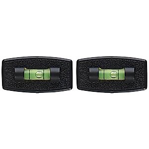 Prime Products 28-0114 Black Small Stick-On Level, (Pack of 2)