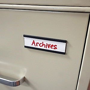 Master Magnetics Flexible Magnet Data Card Holder - 0.125" Thick, 1" Height, 50' Length, 1 Roll, ZGNRE20BX+B19