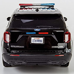 All Star Toys 2022 Ford Explorer Police Interceptor Utility Promo 1:24 Diecast Model Car Exclusive Motormax 76992