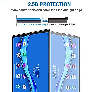GOZOPO [2 Pack] Screen Protector for Lenovo Tab M10 FHD Plus 2nd Gen/ M10 FHD Plus 10.3 inch TB-X606, Anti-Scratch Tempered Glass Film [NOT fit for M10 Plus 3rd Gen]
