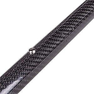 CKG Carbon Fiber Travel Sand Scoop Shovel Handle Universal Lightweight Pole for Beach Metal Detecting Long Rod with 28.5mm/1 1/8" Diameter