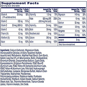 One A Day Men's Pre-Conception Health Multivitamin to Support Healthy Sperm, Supplement for Men with Vitamin C, Vitamin E, Selenium, Zinc, and Lycopene, 30 Count