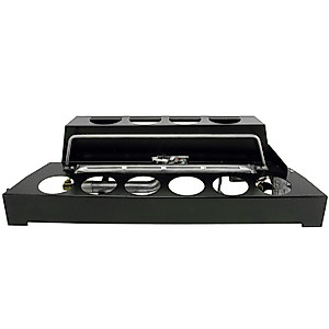 Rasmussen Alterna Vent Free FireBalls Burner Kit (AFB30-BL-AFB30-SE-B-N), 30-Inch, Remote Ready Safety Pilot, Natural Gas, Smooth FireBalls/15 Pieces/Black