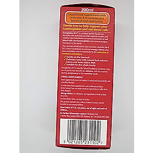 Feroglobin Vitabiotics -B12 Iron Supplement Liquid 200Ml by Feroglobin