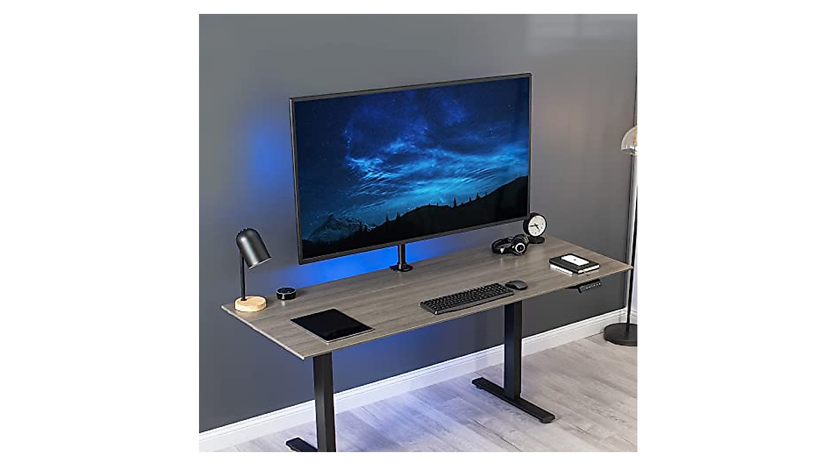 VIVO Ultra Wide TV Desk Mount - Adjustable & Sturdy