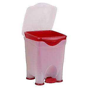 Mintra Home Trash Bins (Maroon, Easy Bin)