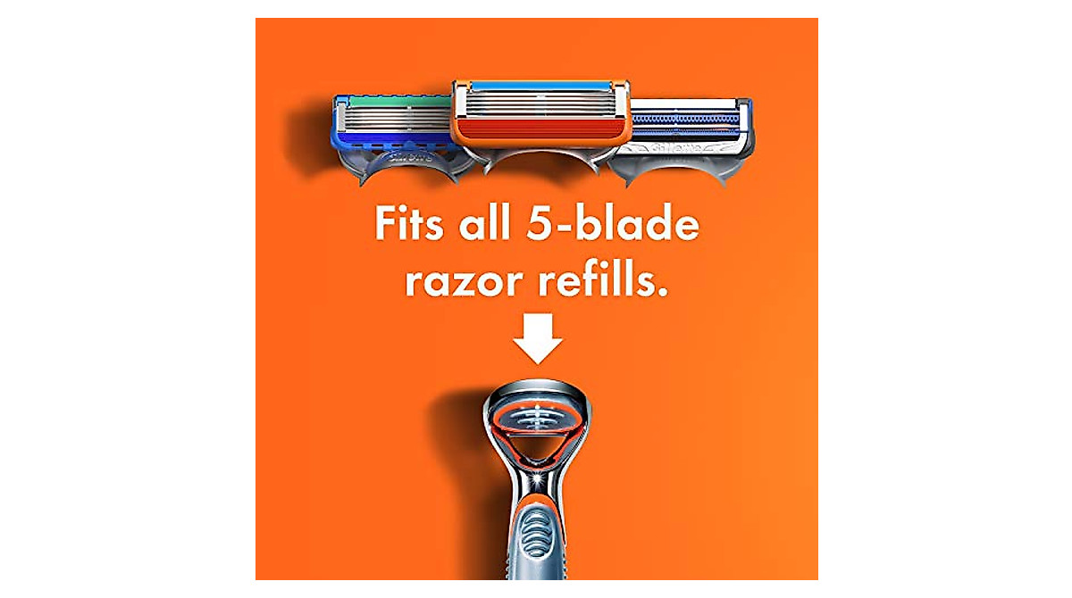Gillette Fusion5 Power Razor for Men – Close & Comfortable Shave