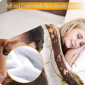 Custom Personalized Blanket with Picture Text Name Customized 1-9 Photo Throw Blanket Gift for Wife Husband Boyfriend Girlfriend Couple Mom Dad Friend Pet for Birthday Anniversary (1 Photo, 50"x60")