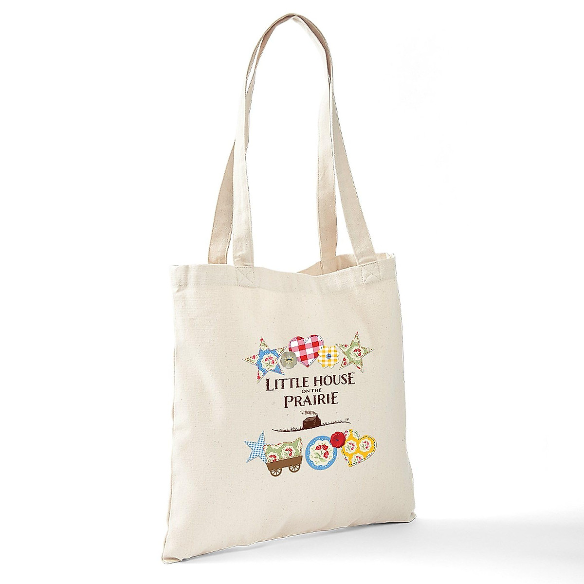 CafePress Little House On The Prairie Canvas Tote Shopping Bag
