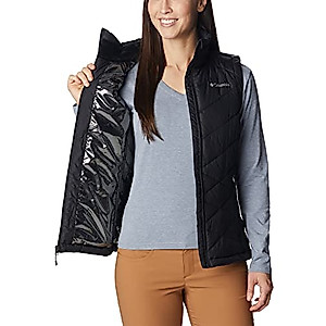 Columbia Women's Heavenly Vest, Black, Large
