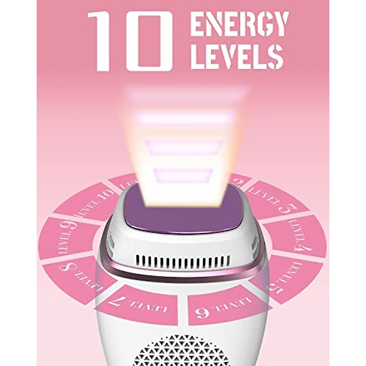 Laser Hair Removal for Women and Man, Permanent At-Home Hair Removal With Cooling Function Upgraded to 1,000,000 Flashes IPL Painless Hair Reduction Device for Facial Armpits Legs Arms Whole Body