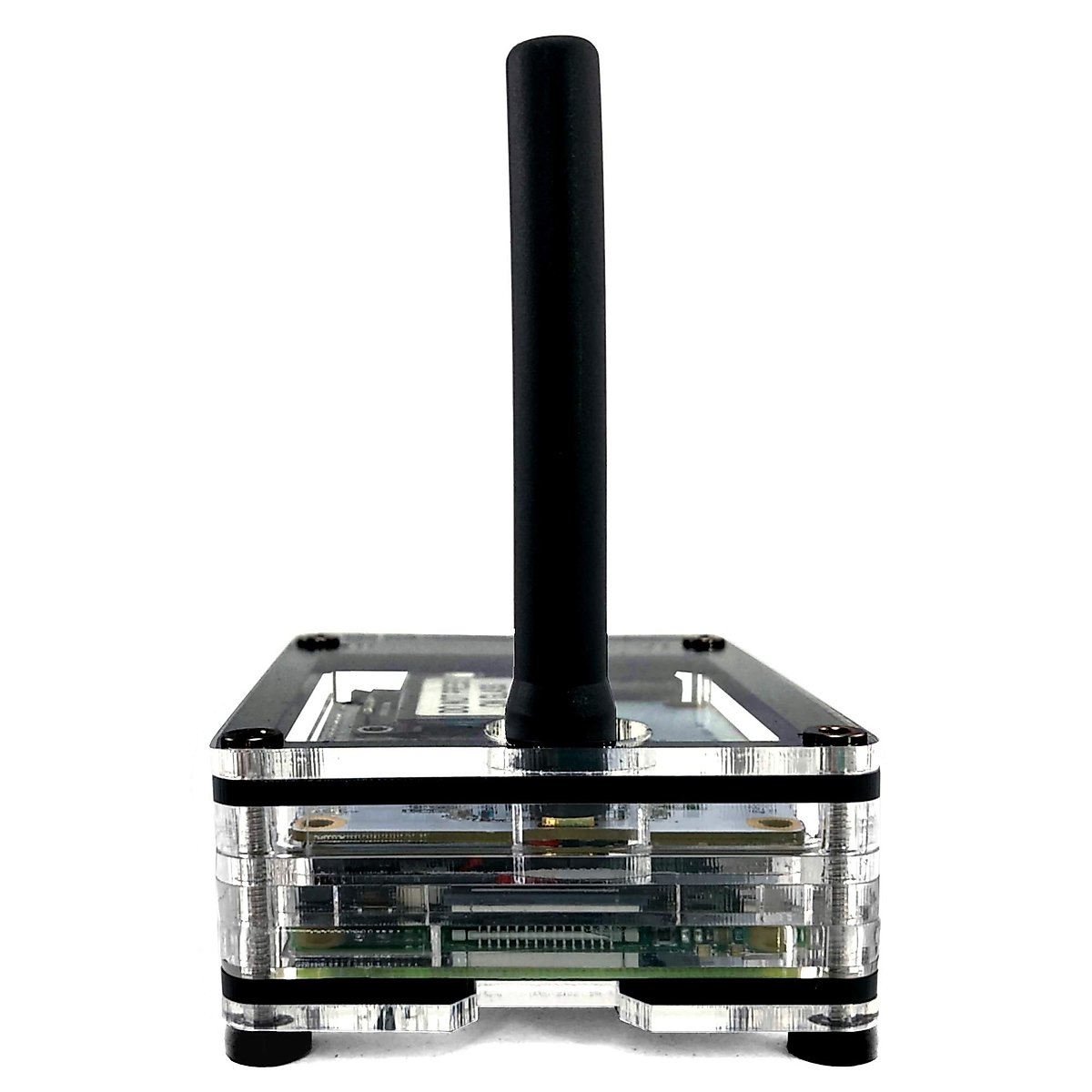 C4Labs-Dual Band Case Kit fits: Zumspot Dual Band Rpi 1.0 & Raspberry Pi 3B+ & 4B