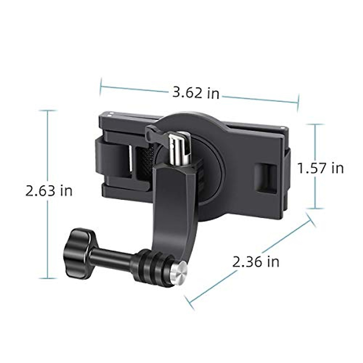 VnoPro Gopro Mount,GoPro Accessories Backpack Shoulder Chest Strap Clip Mount, Adjustable Mount Compatible with GoPro Hero 10 9 8 7 6 5 4 Black Session, Insta 360 One R, DJI Osmo Action Camera
