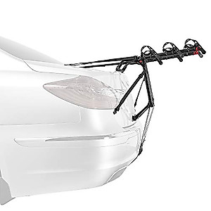 Allen Sports Premier 3-Bike Trunk Rack, Model S103 (Black and red)