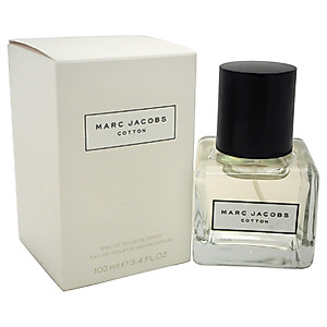 Marc Jacobs Cotton EDT Spray for Women, 3.4 Ounce