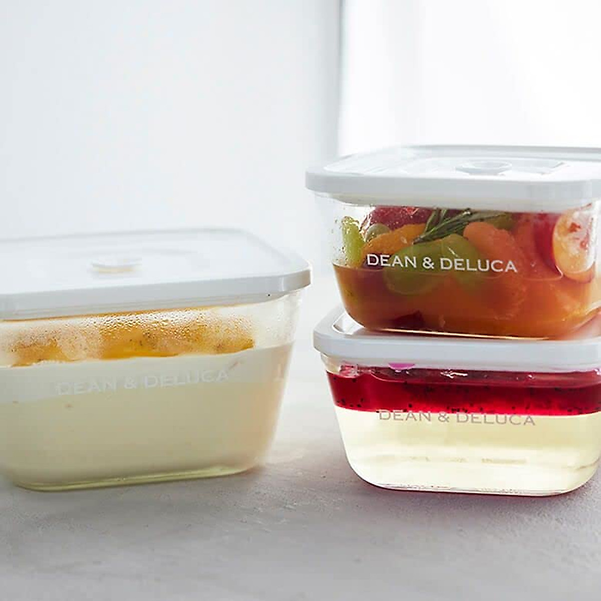 Dean and Deluca Glass Sealed Pack & Range 23.7 fl oz (700 ml)