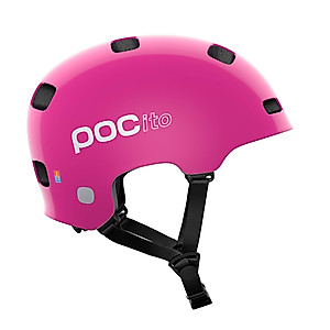 POC Pocito Crane MIPS Helmet - Kids' Fluorescent Pink, M/L