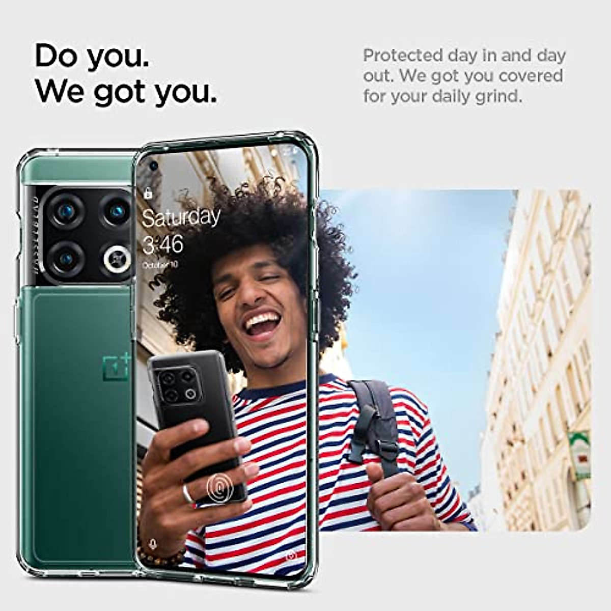 Spigen Ultra Hybrid Designed for OnePlus 10 Pro 5G Case (2022) - Crystal Clear