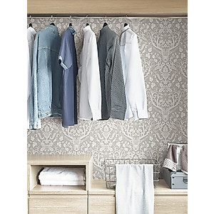 NuWallpaper Taupe Escape to The Forest Peel & Stick Wallpaper