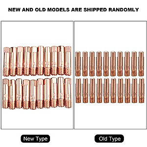 20-pk Contact Tip 0.030 Miller MIG Welding Consumables Tips for 15AK MIG/MAG/ARC Welding Torch Welding Gun Accessories 20 Pack 0.8/1.0mm (0.8mm / 0.030)