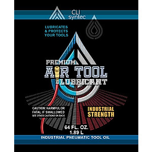 Premium Air Tool Lubricant - 64 FL. OZ. Industrial Pneumatic Tool Oil
