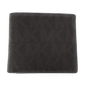 Michael Kors Jet Set Mens Billfold Wallet (Brown PVC)