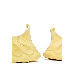 Cape Robbin Minol Breathable Non-Slip Mesh Knit 450 Lightweight Walking Running Sneakers,Yellow,9