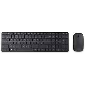 Microsoft Designer Bluetooth Desktop Keyboard and Mouse - Black. Utra-Thin, Wireless, Bluetooth Keyboard and Mouse Combo. Works with Bluetooth Enabled PCs/Mac