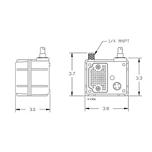 Little Giant P-AAA 115 Volt, 1/160 HP, 120 GPH Manual Submersible Oil-Filled Fountain/Recirculating Pump, 6-Ft. Cord, Black, 523003