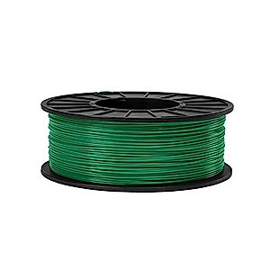 ABS 3D Filament 1.75mm Diameter - No Tangle, No Clogging & Good Impact Resistance - Green -1kg