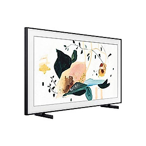 Samsung QN65LS03TA 65" The Frame 4K Ultra High Definition Smart QLED TV with a Samsung VG-SCFT65BL 65" Black Customization Bezel For The Frame TV (2020)