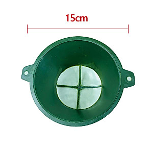 KANGHUANG 1 Gallon 190 Micron Reusable Industrial Nylon Mesh Paint Filter Strainer Funnel Filter Paint/Gutter Oil and Food Residue High Efficient & Durable (15CM-diameter-10Pcs)