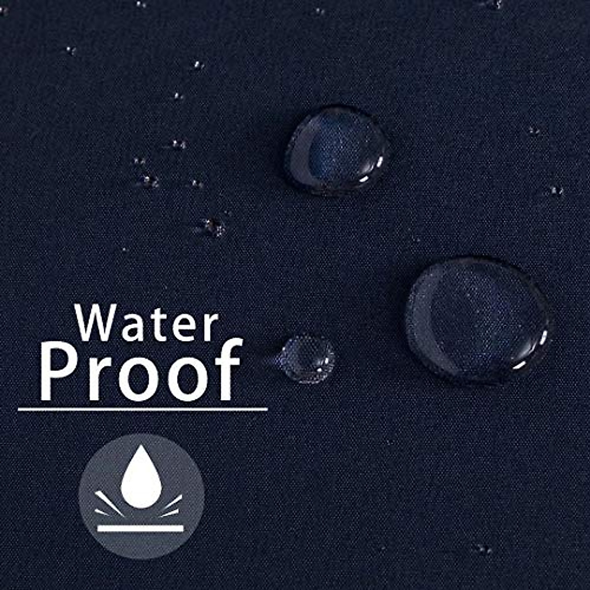 LUSHVIDA Rectangle Table Cloth – Washable Water Resistance Microfiber Tablecloth Decorative Table Cover for Banquet Party Kitchen Dining Room, Navy 60 x 84 Inch