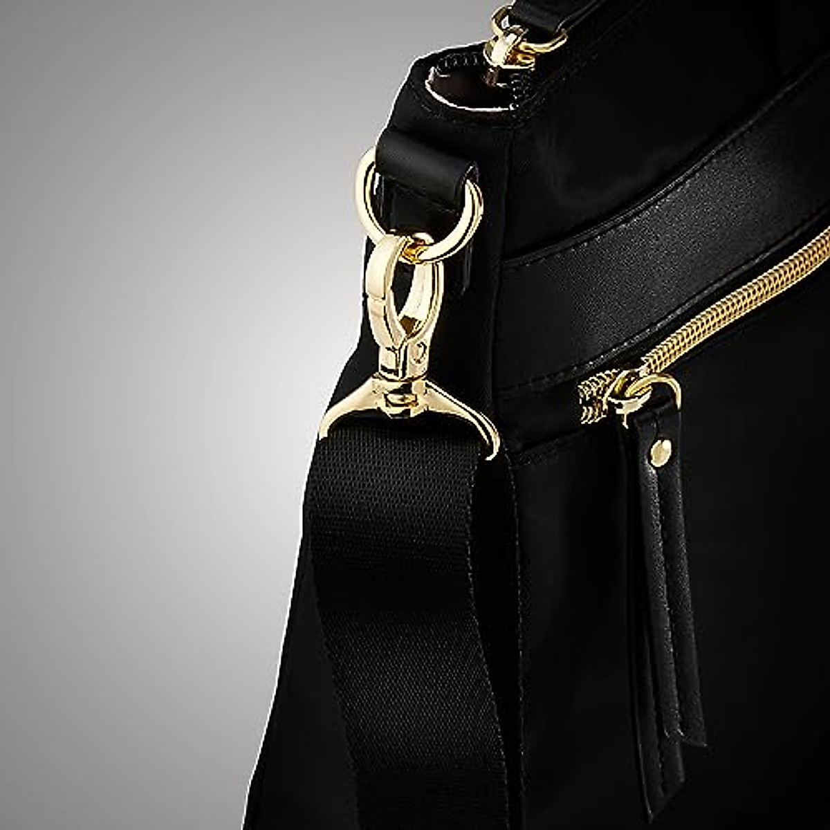 Samsonite Women's Mobile Solution Convertible Slim Brief, Black