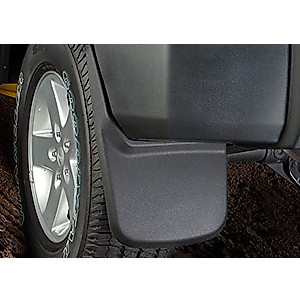 Husky Liners Mud Guards | Front Mud Guards - Black | 56071 | Fits 2002-2008 Dodge Ram 1500, 2003-2009 Dodge Ram 2500/3500 w/o OEM Fender Flares 2 Piece Set