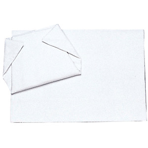 Kushies 6 Pack Washable Flat Diapers, White