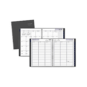AT-A-GLANCE 2023-2024 Planner, Weekly & Monthly Academic Appointment Book, 8-1/2" x 11", Large, DayMinder, Charcoal (AYC52045)(July 2023-June 2024)