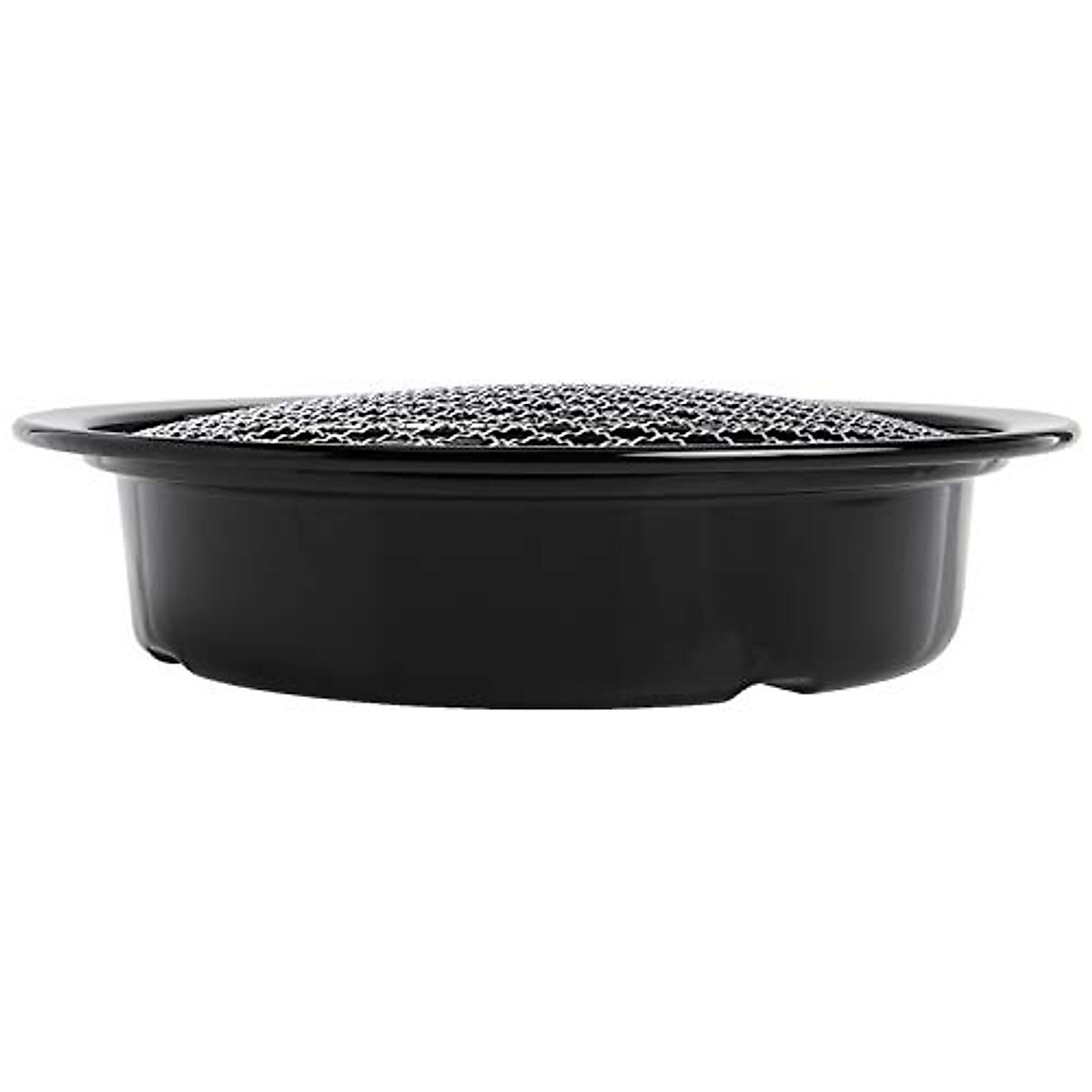 Iwatani Korean Cookware Aburi Stove Top Grill Pan, Black, (CB-P-AM3)