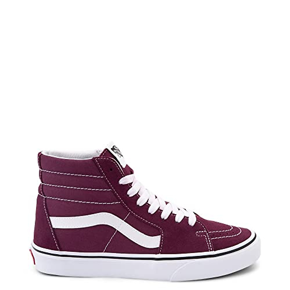 Vans SK8 Hi Grape Wine/True White Size 6