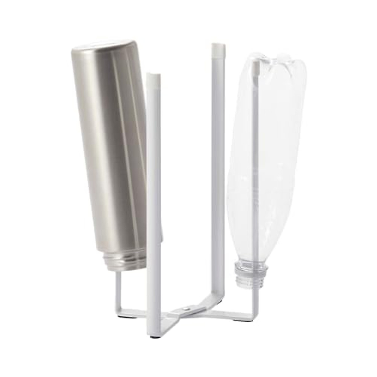 YAMAZAKI home 6784 Kitchen Multi Eco Stand-Multifunctional Plastic Bag Holder, One Size, White