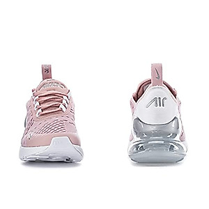 Nike Air Max 270 Pink Oxford/Metallic Silver/White 9.5 B (M)