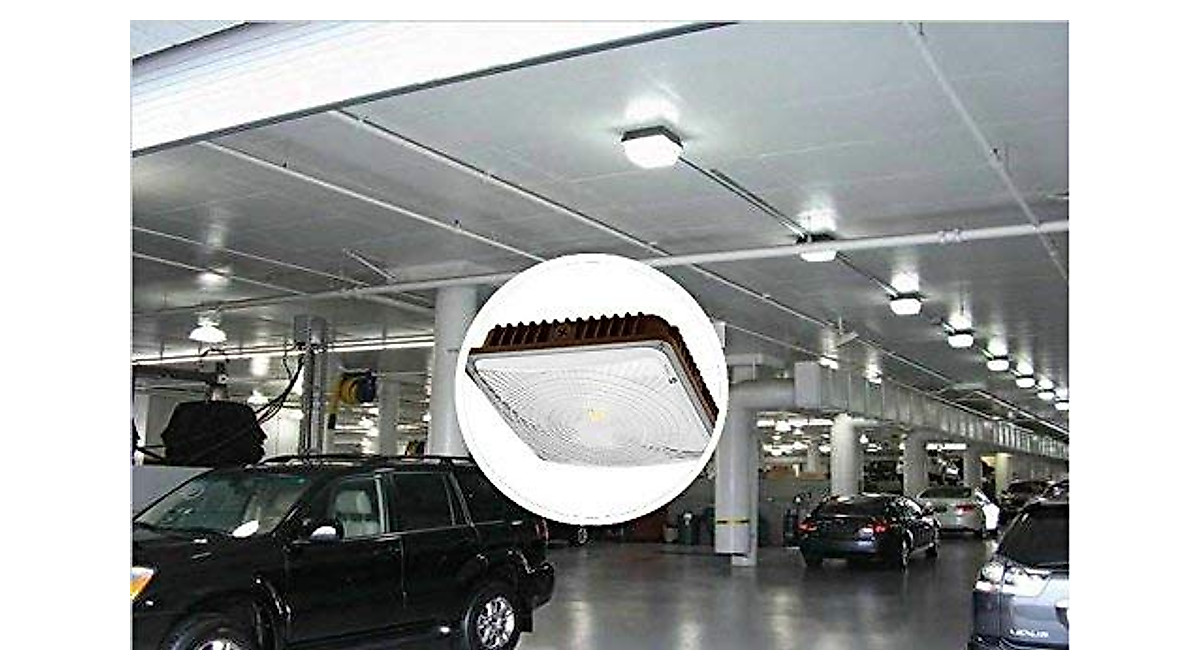 CYLED 100W LED Canopy Light for Outdoor Spaces