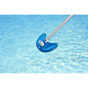 Poolmaster 18508 Curved Vinyl Liner Swimming Pool Vacuum, Essential Collection, Medium, Blue