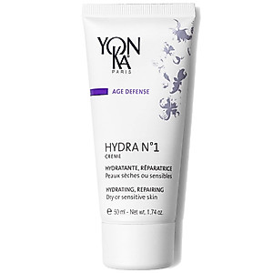 Yon-Ka Daily Reparative Moisturizer, Hydra No. 1 Creme - Rich Anti-Aging Skincare with Hyaluronic Acid, Vitamins A, C & E for Dry Skin, Paraben-Free, 50ml