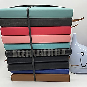 AMUU Rubber Bands Large Black 50 Pack 8 inches Trash Can Band Set Elastic Bands for Office Supply Trash Can File Folders Cat Litter Box Size Big Rubbers Bands Large