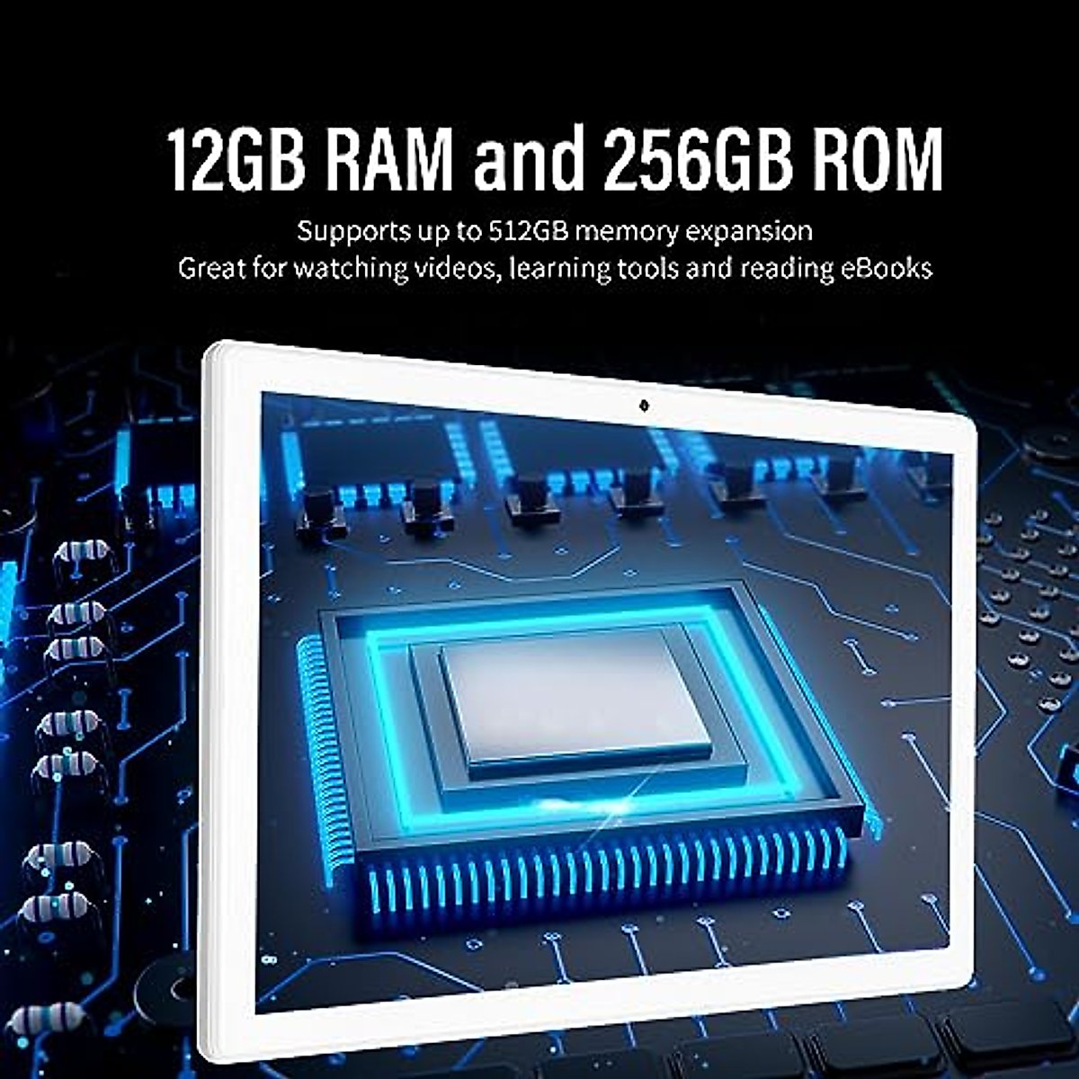 HEEPDD 10.1 Inch Tablet 8 Core CPU 2 in 1 5G WiFi Dual Camera Business Tablet for Office (#1)