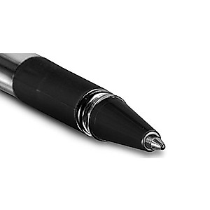 Linc Glycer Smooth Ball Point Pen, Soft Grip, 1.00mm Tip, 36-Count, Black